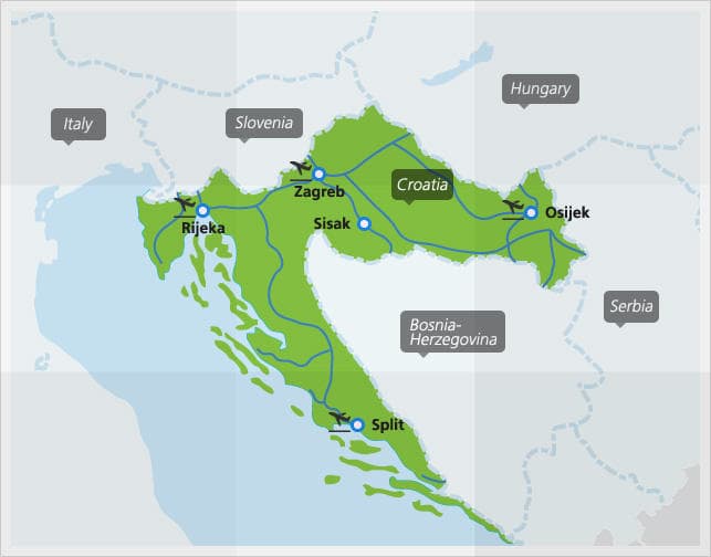 Trains in Croatia | Croatia by Rail | Interrail.com